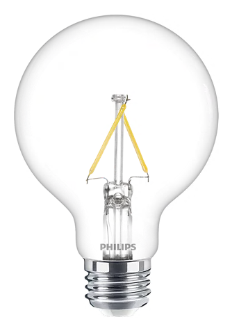 Philips 929003084903 3.5G25/PER/UD50/CL/G/E26/D LED G25 E26 Base ...