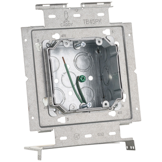 Caddy PK4DV2 Box Mounting Plate With Far Side Support On Stud Assembly ...
