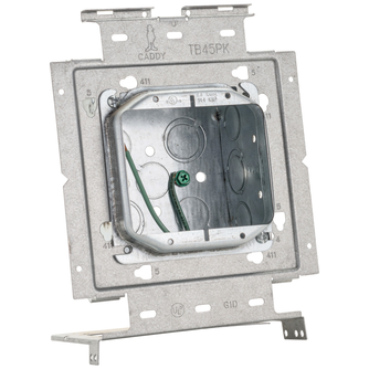 Caddy PKP1M6 Box Mounting Plate With Far Side Support On Stud Assembly ...