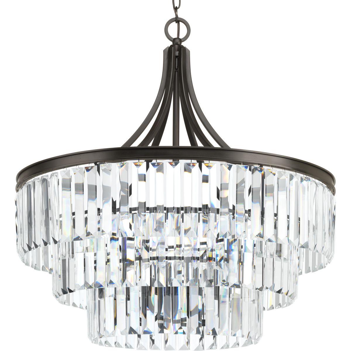 Progress Lighting P5346-20 Glimmer Collection Six-Light Pendant ...