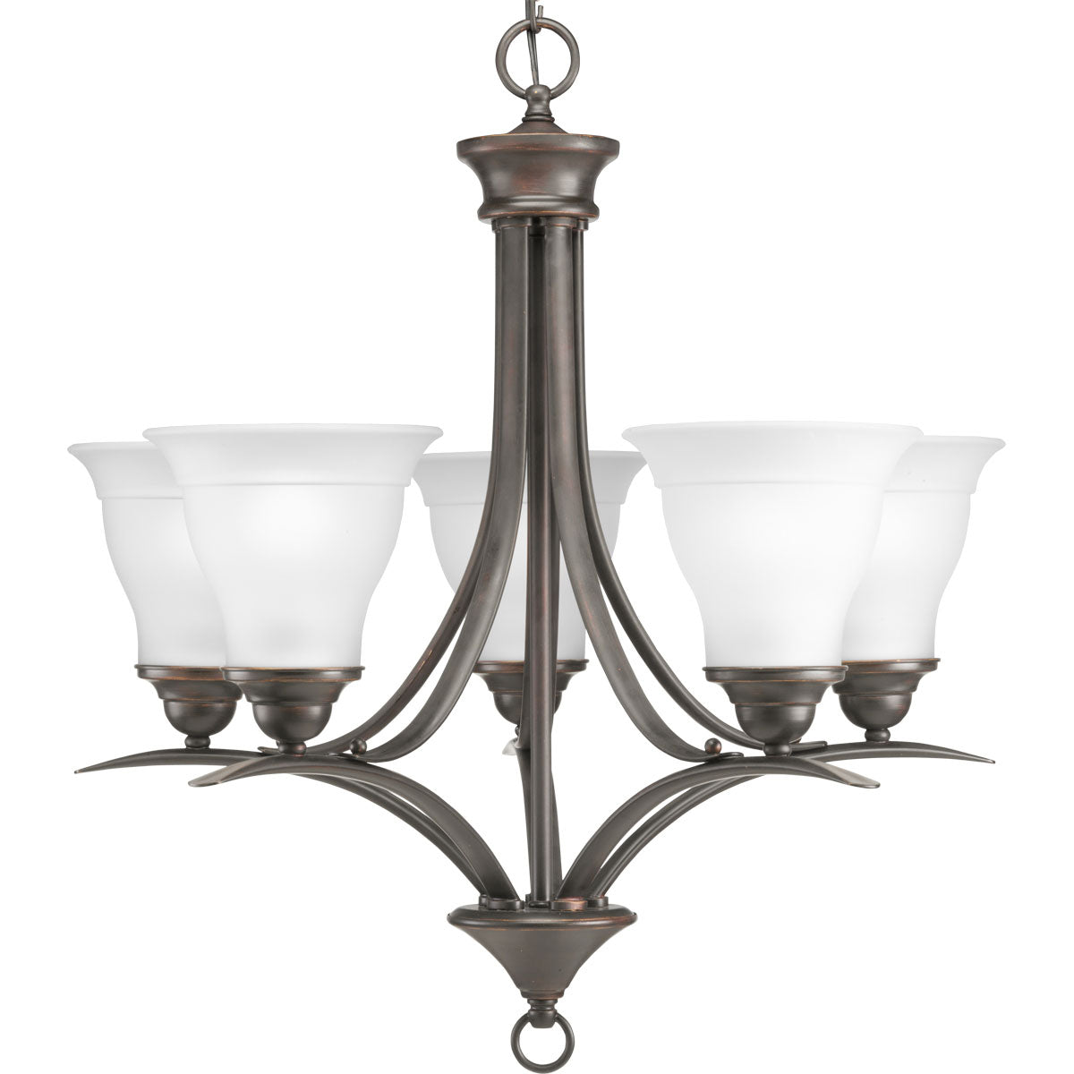 Progress Lighting P4328-20 Trinity Collection Five-Light Chandelier ...