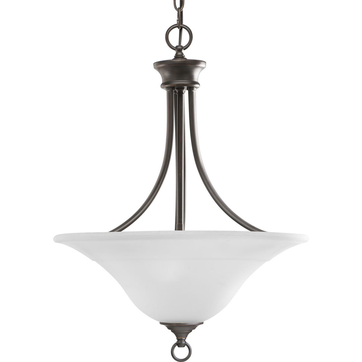 Progress Lighting P3474-20 Trinity Collection 3-Light Foyer Pendant ...