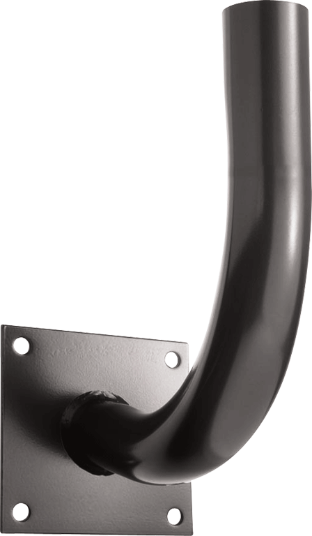 RAB MCB Bracket Curved Wall Mount 12 Inch X 13 Inch — Lighting Supply