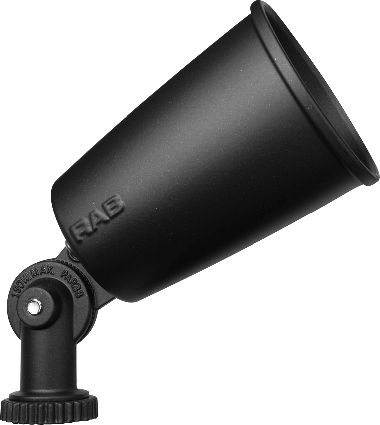 RAB R90B Flood Economy 150W PAR38 Maximum Black — Lighting Supply