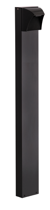 RAB BLED5-42Y LED Bollard 42 Inch 5W Warm With Square SLED Bronze ...