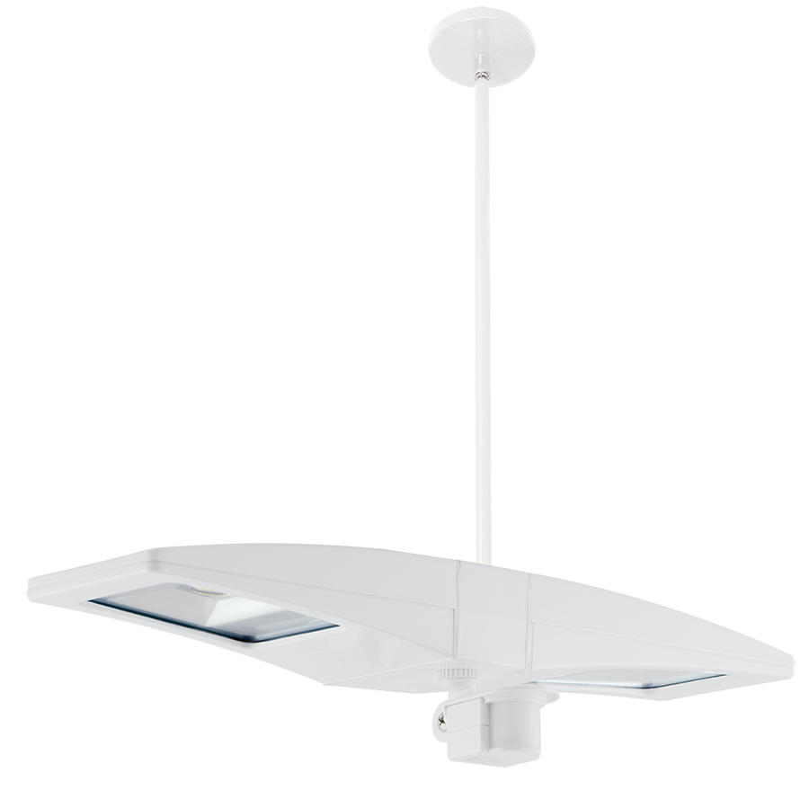 RAB PLED2X10YMSW/BL LED Pendant 2X10W Mini Sensor Bi-Level White ...