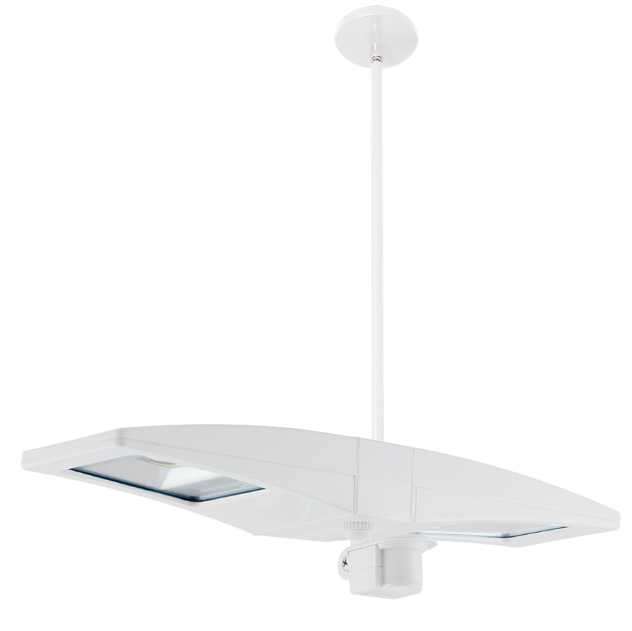 RAB PLED2X13YMSW/BL LED Pendant 2X13W Mini Sensor Bi-Level White ...