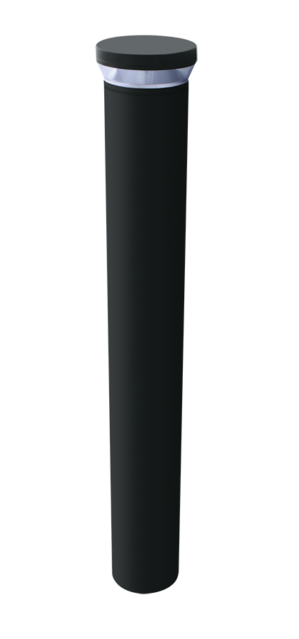RAB BLEDR12Y Bollard Round 42 Inch 12W 3000K LED Warm 90 Degree Bronze ...