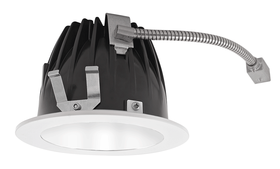 RAB NDLED4RD-50YY-W-W LED Trim MOD 4 Inch Round 50 Degree White Cone ...