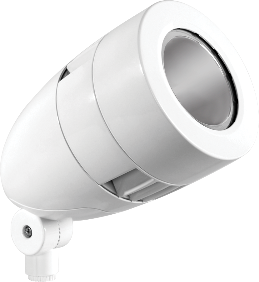RAB HSLED13W LFlood 13W Cool LED Spot Bullet With Hood And Lens White ...