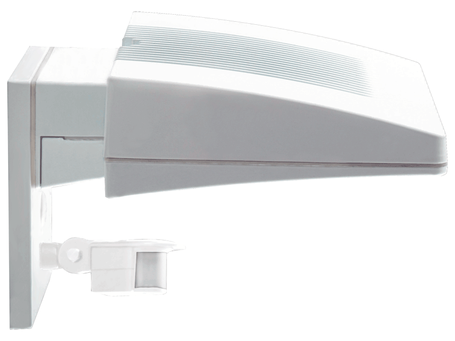 RAB WPLED26NMSSW LPack LED Wall Pack 26W Surface Plate/Mini Sensor ...