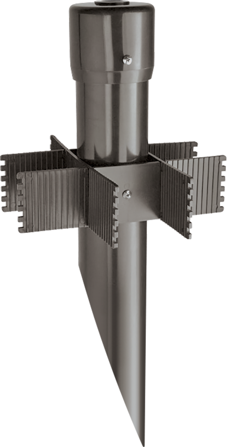 RAB MP17A Mighty Post Mini 17 Inch 2 Inch Diameter Bronze — Lighting Supply