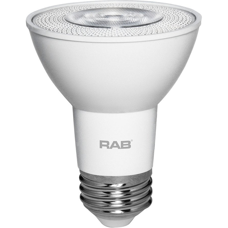 RAB PAR20-7-950-25D-DIM LED PAR20 7W 550Lm E26 Base — Lighting Supply