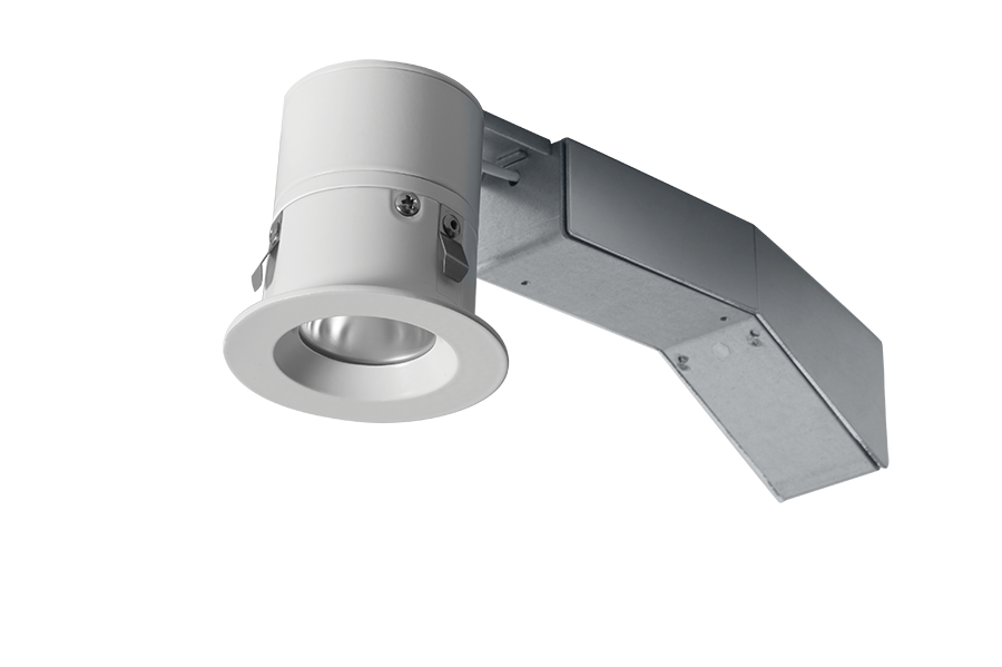 RAB RDLED2R8-40Y-TW Remodeler 2 Inch Round 8W 40 Degree 1/2 Inch Trim ...