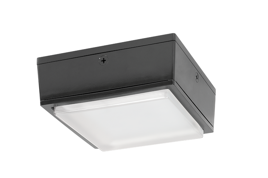 RAB VANLED10N/PCS VanLED 10W 4000K Drop Lens 120V Swivel PC Bronze ...