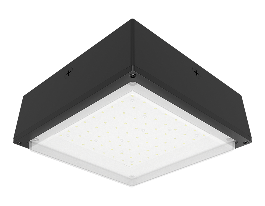 RAB VANLED40FR VanLED 40W 5000K Drop Frosted Lens 120-277V Bronze ...