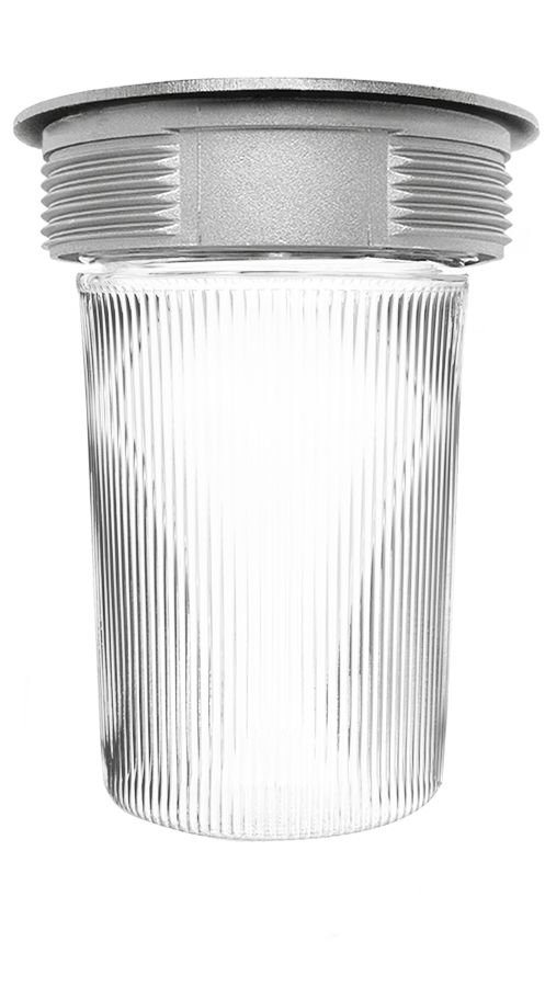 RAB VC200P Vaporproof 200 Ceiling With Perma Globe — Lighting Supply