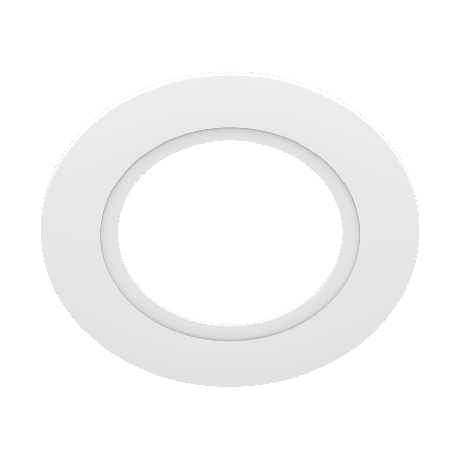 RAB RFLED-GOOF-4R-6R-W 4-6 Inch Goof Ring White Plastic Smooth ...