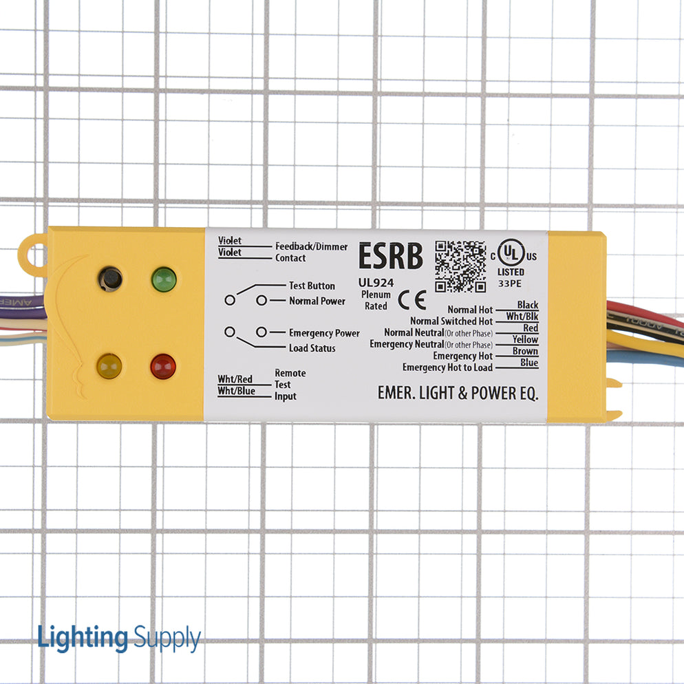 RIB Functional Devices ESRB UL924 Relay - 10 Amp SPST — Lighting Supply
