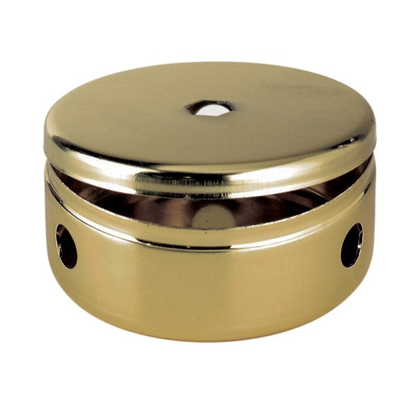 SATCO/NUVO 90-658 2-3/4 Inch Fixture Body/Cover Brass 5 Arm Holes ...