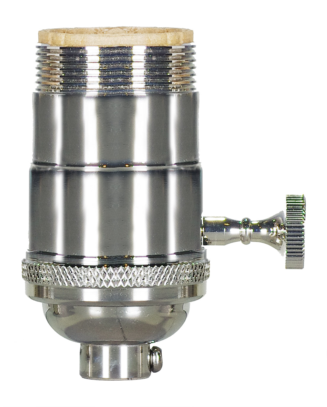 SATCO/NUVO 80-1049 3-Way 2 Circuit Turn Knob Socket/Removable Knob ...