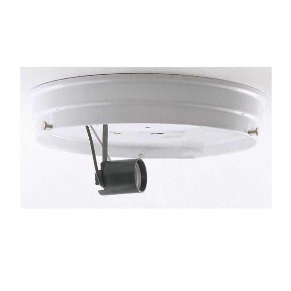 SATCO/NUVO 90-686 6 Inch 1-Light Ceiling Pan White — Lighting Supply