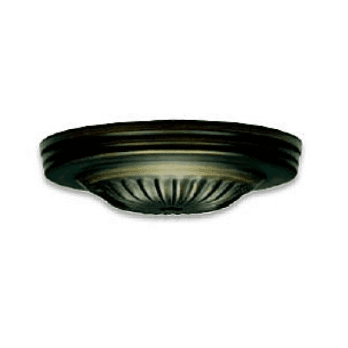 SATCO/NUVO 90-1887 Ribbed Canopy Kit Dark Antique Brass 5 Inch ...