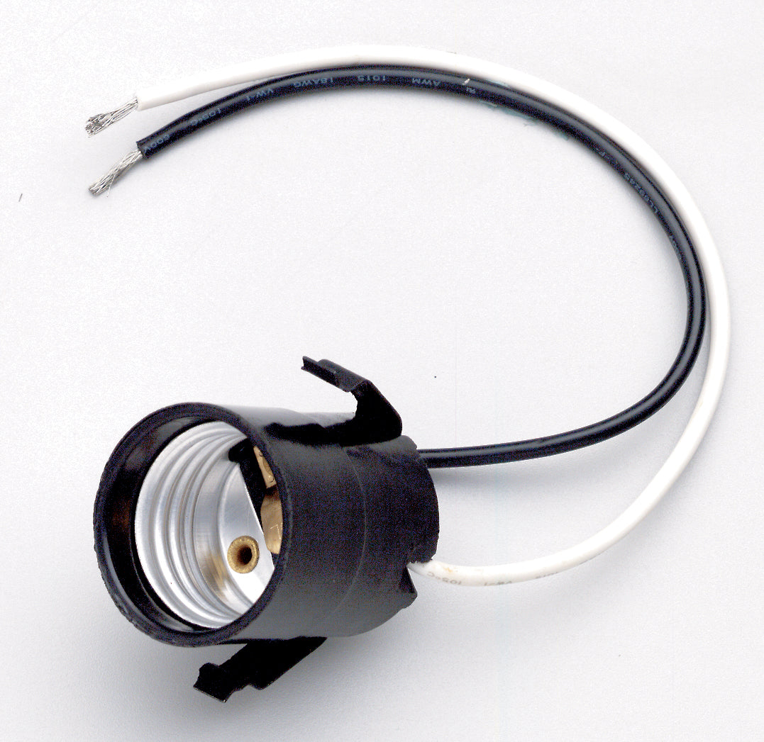 SATCO/NUVO S70-557 Keyless Snap-In Medium Base Socket — Lighting Supply