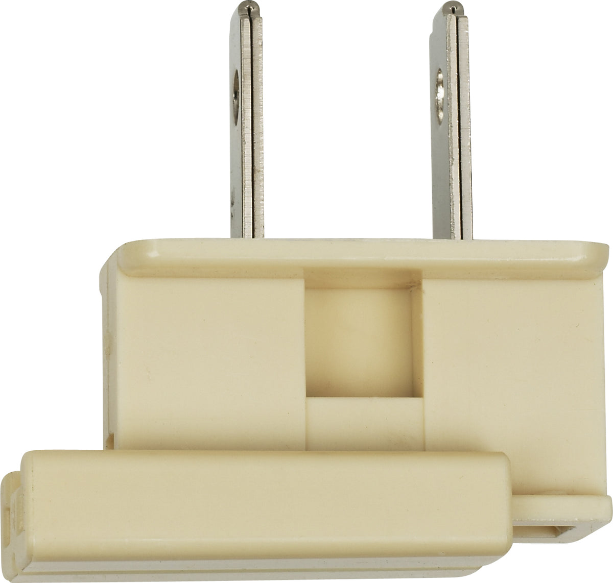 SATCO/NUVO 90-716 Slide Plug Polarized 18/2-Spt-1 8A-125V Ivory ...
