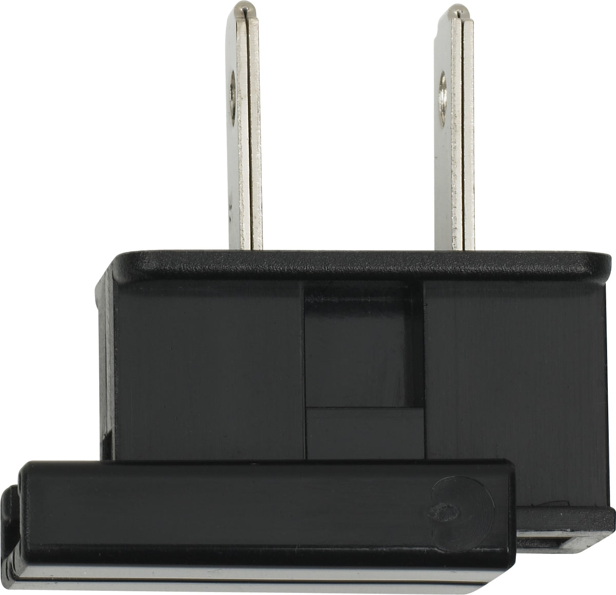SATCO/NUVO 90-697 Slide Plug Polarized 18/2-Spt-2 8A-125V Black ...