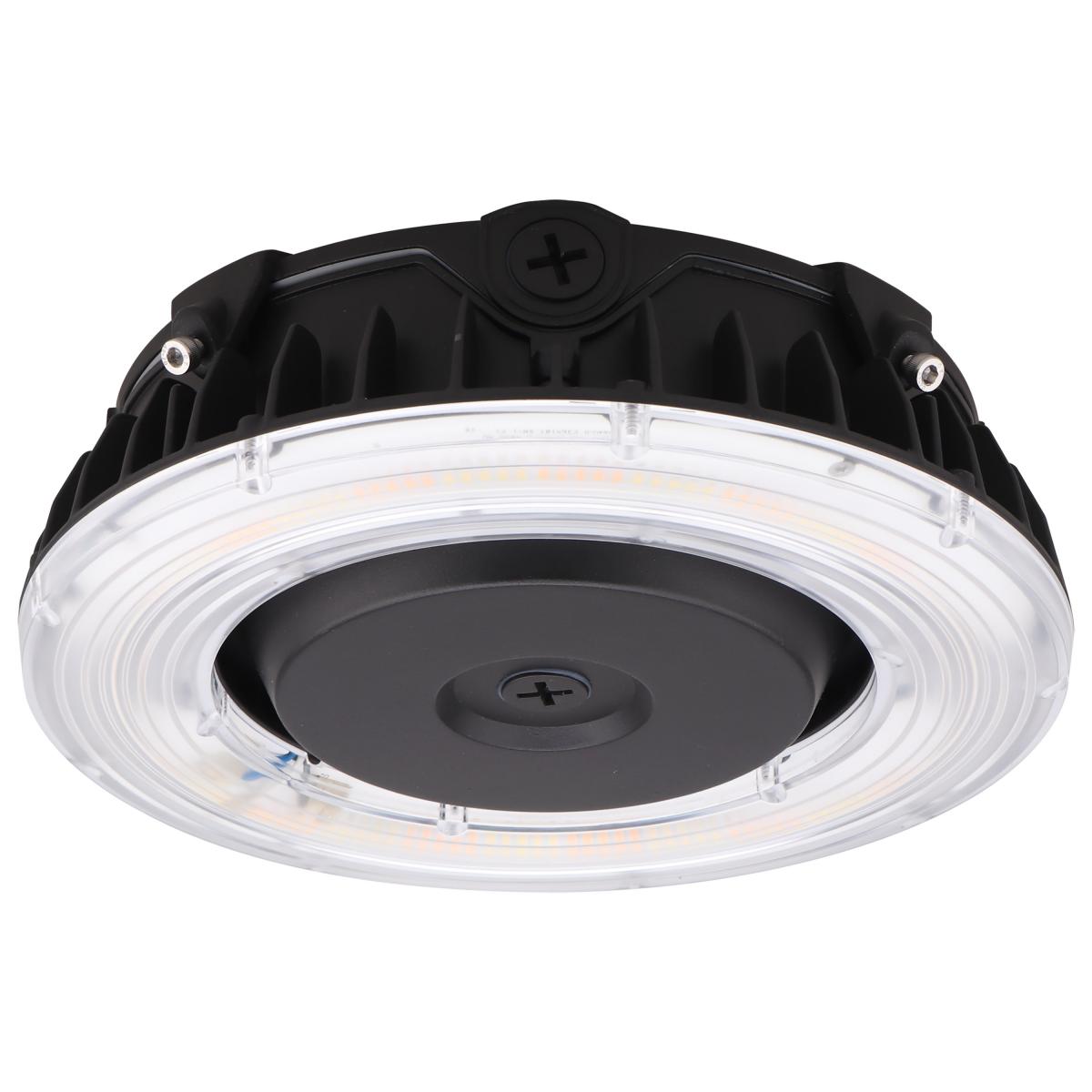 SATCO/NUVO 65-632R1 LED Canopy Fixture 100W Selectable 0-10V Bronze ...