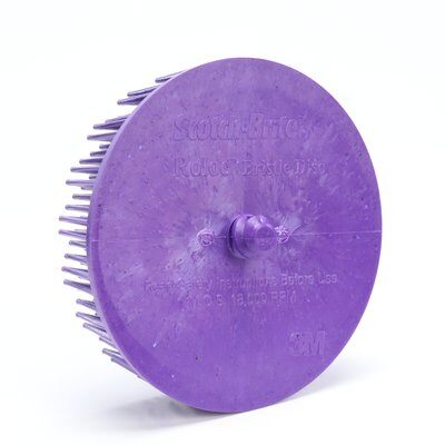 3M 7000000777 07537 Scotch-Brite Roloc Body Man Foot S Bristle Disc ...