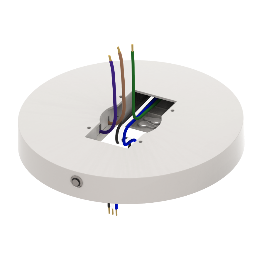 RAB SM-9R-W/EMBB 9 Inch Surface Mount Emergency Battery Backup Module ...