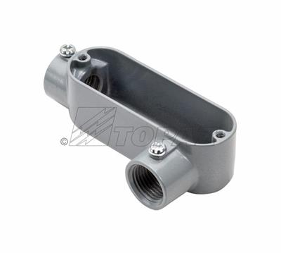 Southwire LL1SS TOPAZ 1/2 Inch EMT/Rigid Conduit Body Threaded LL Type ...