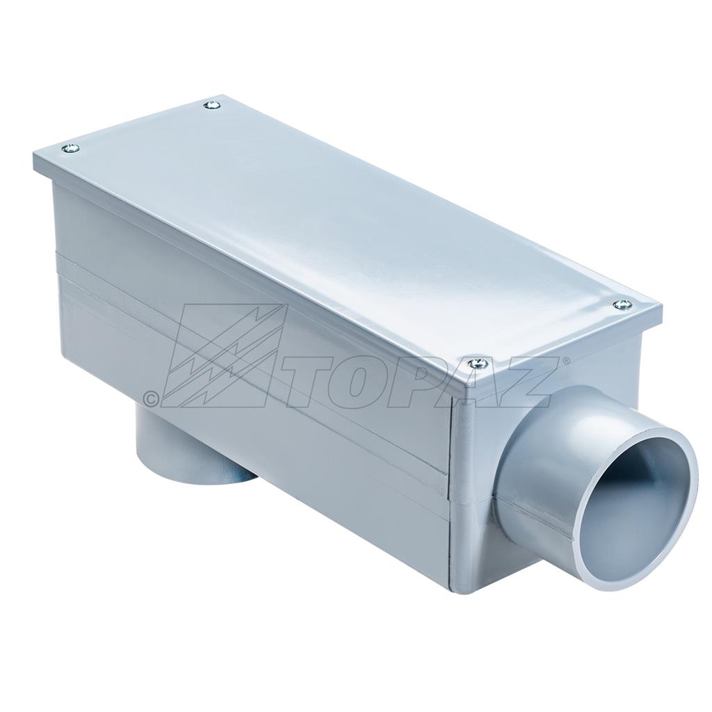 Southwire 1147 TOPAZ 2-1/2 Inch PVC LB Type Conduit Body — Lighting Supply