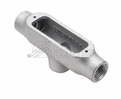 Southwire TB6M TOPAZ 2 Inch Rigid Conduit Body Threaded T Type ...