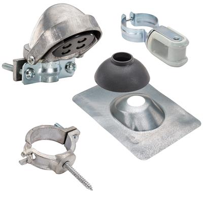 Southwire 1966 Topaz 2 Inch Service Entrance Mast Kit Complete ...