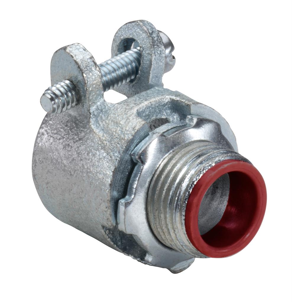 Southwire 159MI TOPAZ 3-1/2 Inch Straight Square Connector Insulated — Lighting Supply