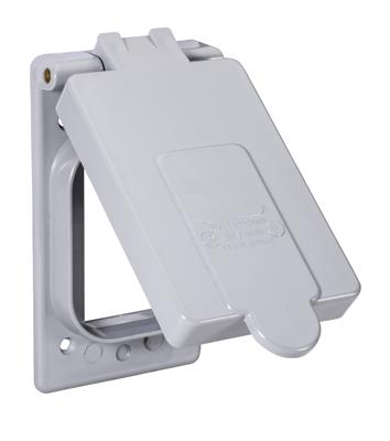 Southwire 1321 TOPAZ Weatherproof Box Cover-GFI Receptacle — Lighting ...