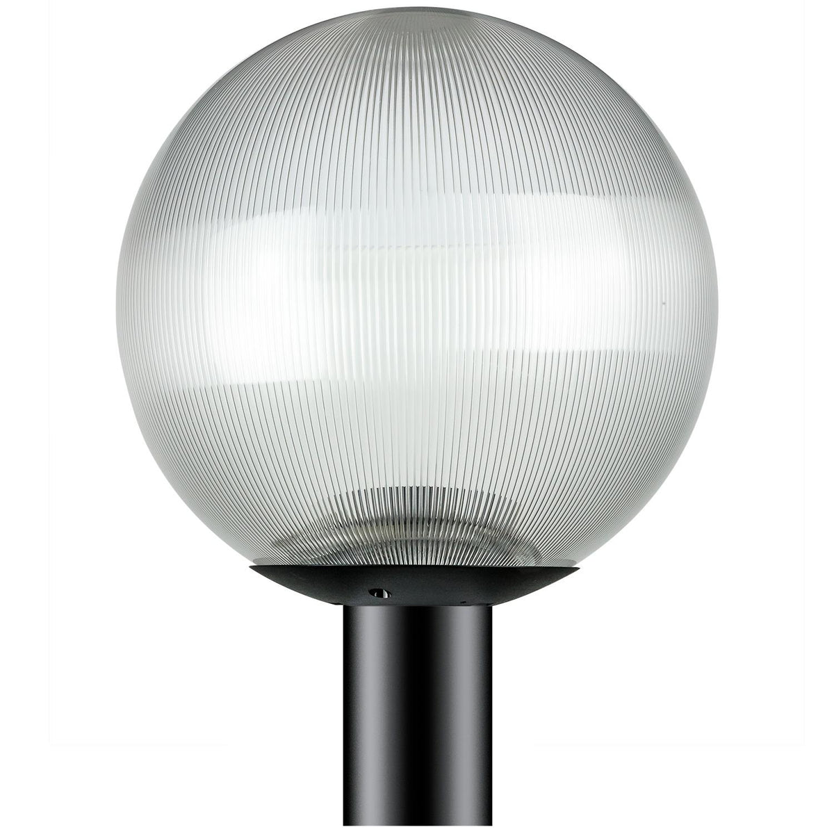 Sunlite 41321-SU DOD/12GL/BK/CL/MED 12 Inch Outdoor Post Mount Fixture ...