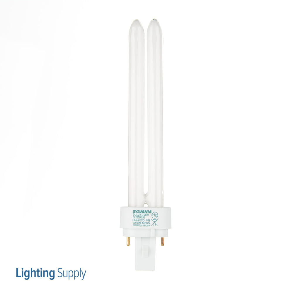 Sylvania 21116 CF26DD/830/ECO 26W Double Compact Fluorescent 2-Pin ...