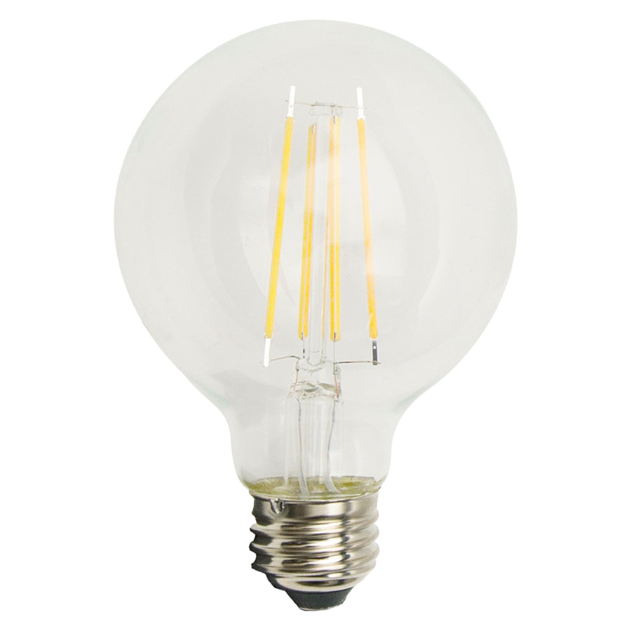 TCP FG25D4022KC Filament G25 40W Dimmable E26 22K Clear 2200K ...