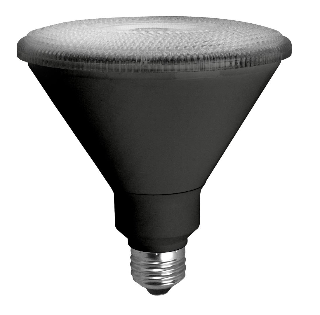TCP LED17P38D41KFLB LED 17W P38 Dimmable Flood Black 4100K — Lighting ...