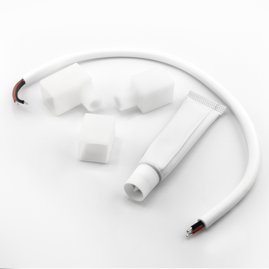 RAB TPF2NF Tape Light Silicone End Caps For TNF 2-Pin — Lighting Supply