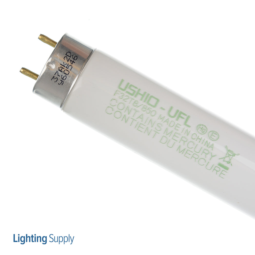 USHIO 3000102 F32T8/850 48 Inch 32W Fluorescent T8 G13 Base — Lighting ...