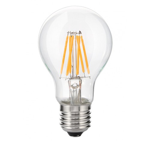 Westgate Manufacturing A19-FLA-7W-27K-D LED Filament A19 Bulb 120V ...