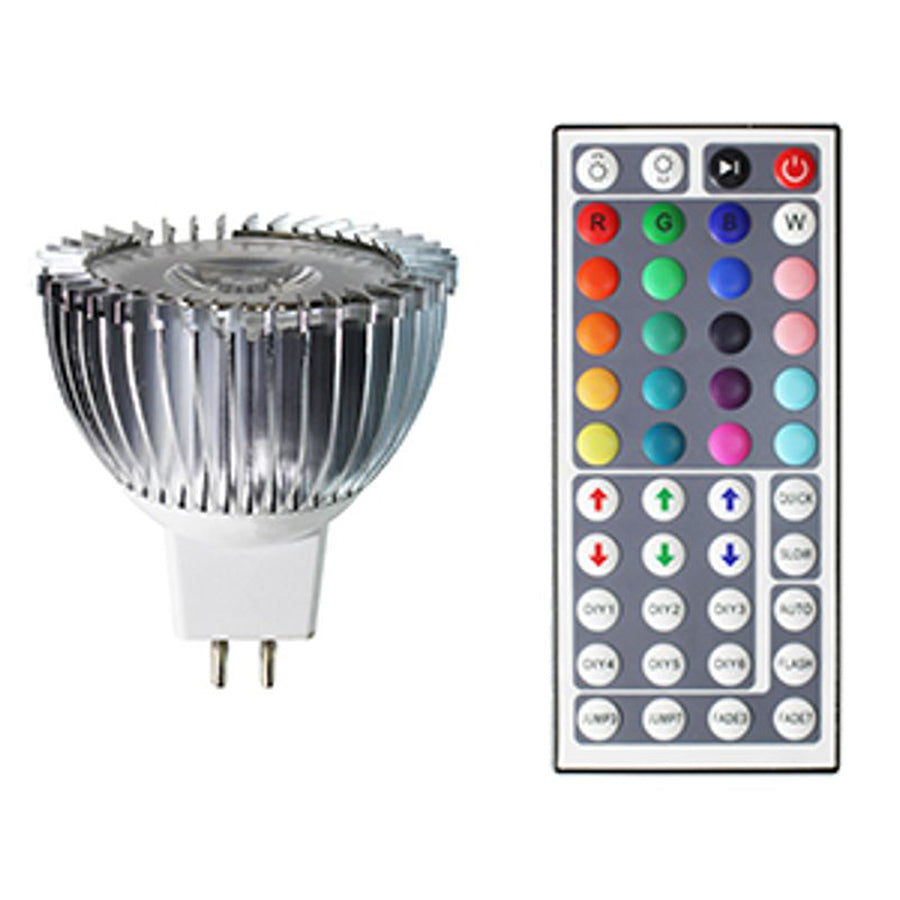 Westgate Manufacturing MR16-5W-RGB RGB MR16 Bulb 5W 280Lm K V ...