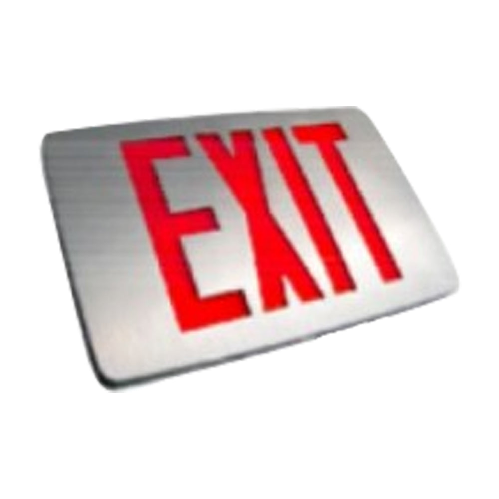 Westgate Manufacturing XD-TH-1RAAEM Thin Diecast LED Exit Sign ...
