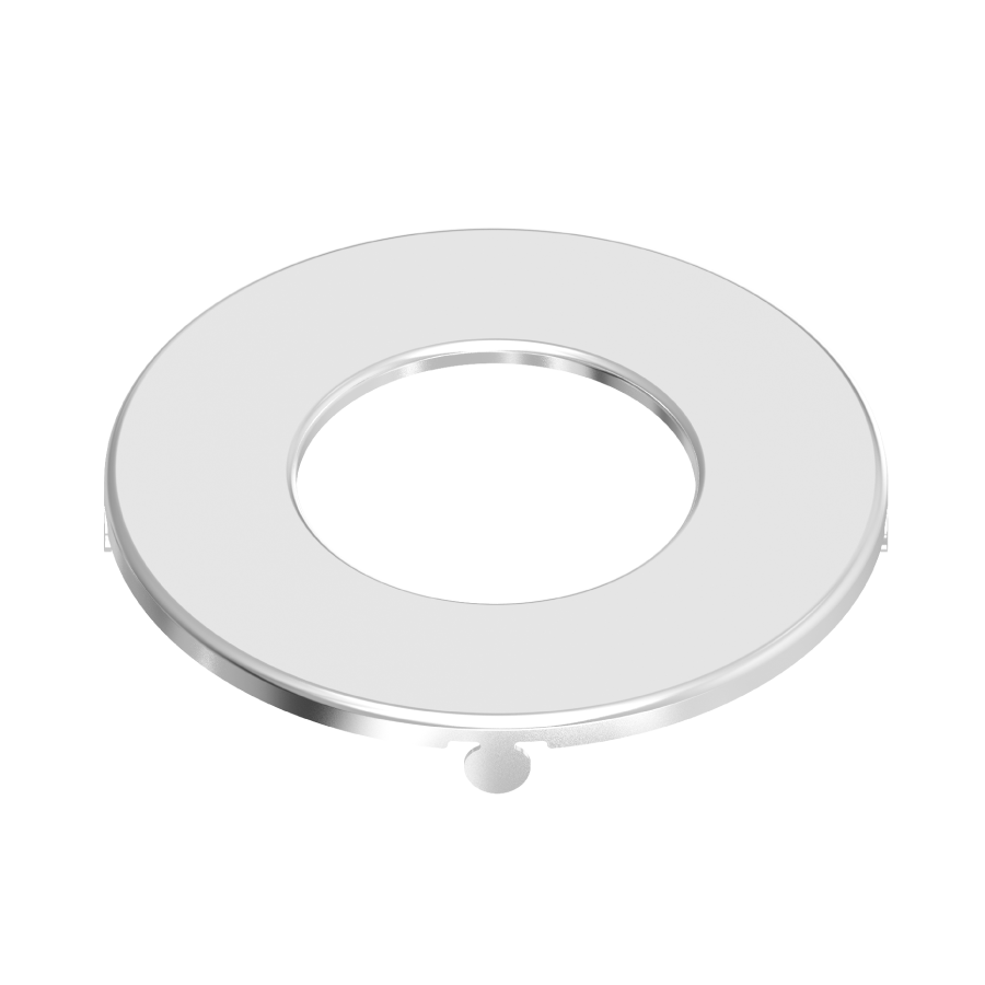 RAB WFRL-TRIM-3R-BNS Wafer Accessory 3 Inch Trim Smooth Brushed Nickel ...