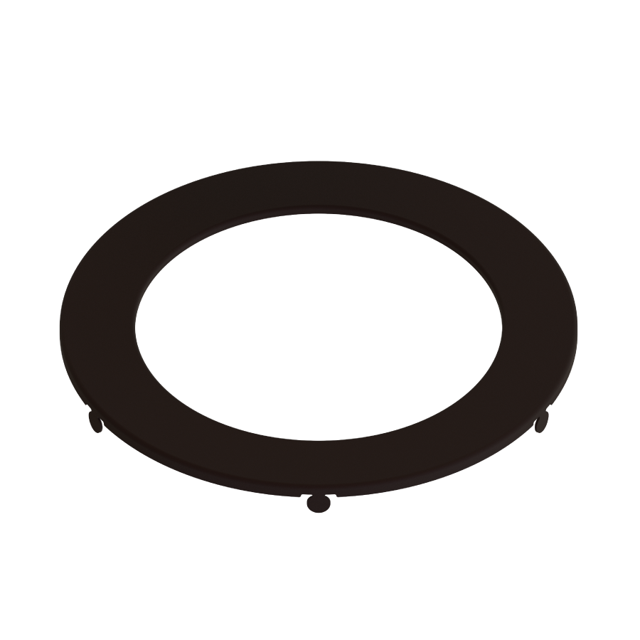 RAB WFRL-TRIM-6R-BRS Wafer Accessory 6 Inch Trim Smooth Bronze ...